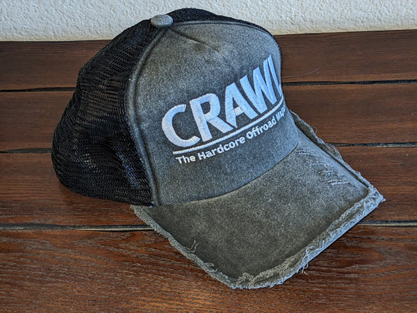 Vintage Look Distressed Mesh Back Hats – CRAWL Magazine